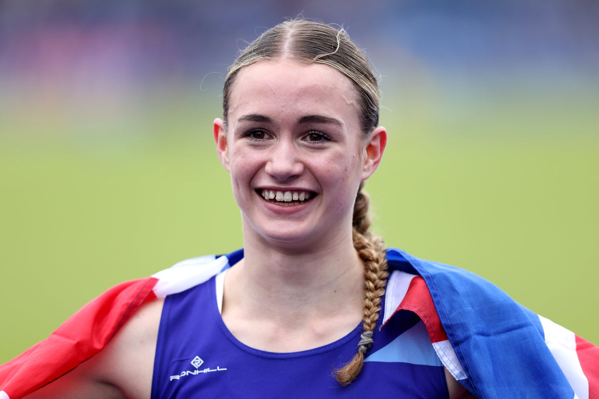 Teenager Phoebe Gill inspired by Great Britain teammates ahead of ...