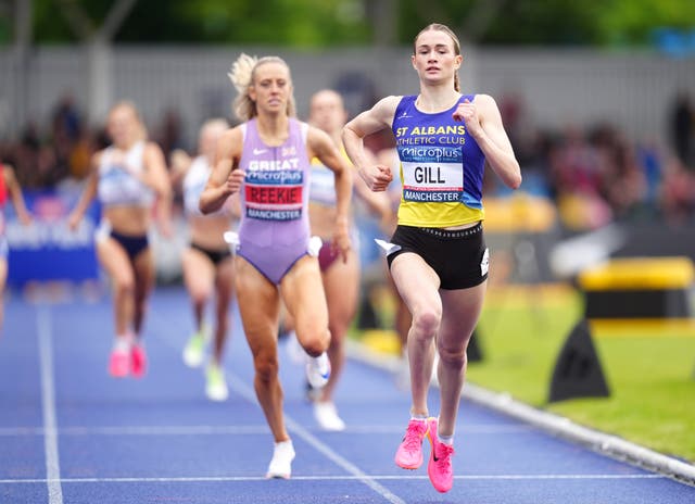 Teenager Phoebe Gill inspired by Great Britain teammates ahead of ...