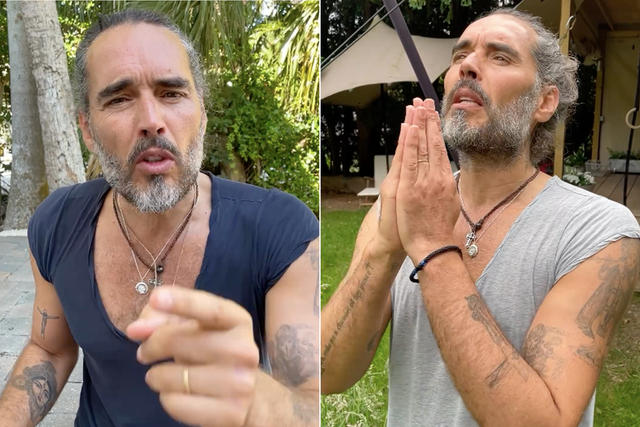 Russell Brand’s ‘Jesus’ complex is complete and fuelled by right-wing ...