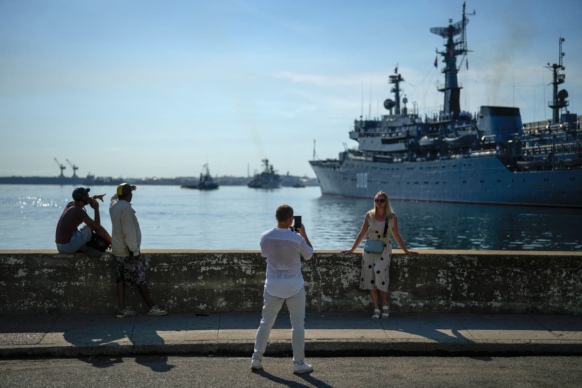 In a show of growing ties, Russian warships make a new visit to Cuban ...