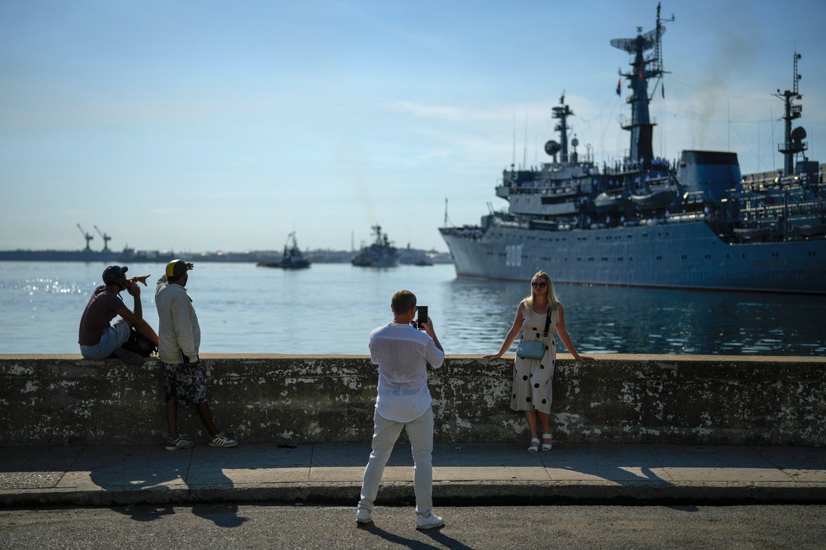 In a show of growing ties, Russian warships make a new visit to Cuban ...