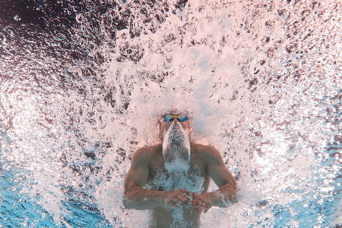 One Extraordinary Olympic Photo: David J. Phillip captures swimming ...