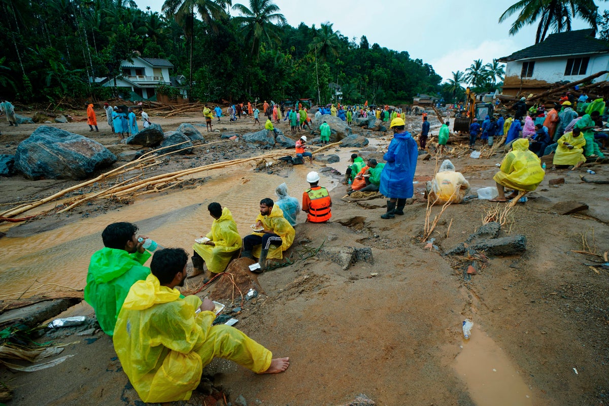 Rescuers search through mud and debris as deaths rise to 151 in ...