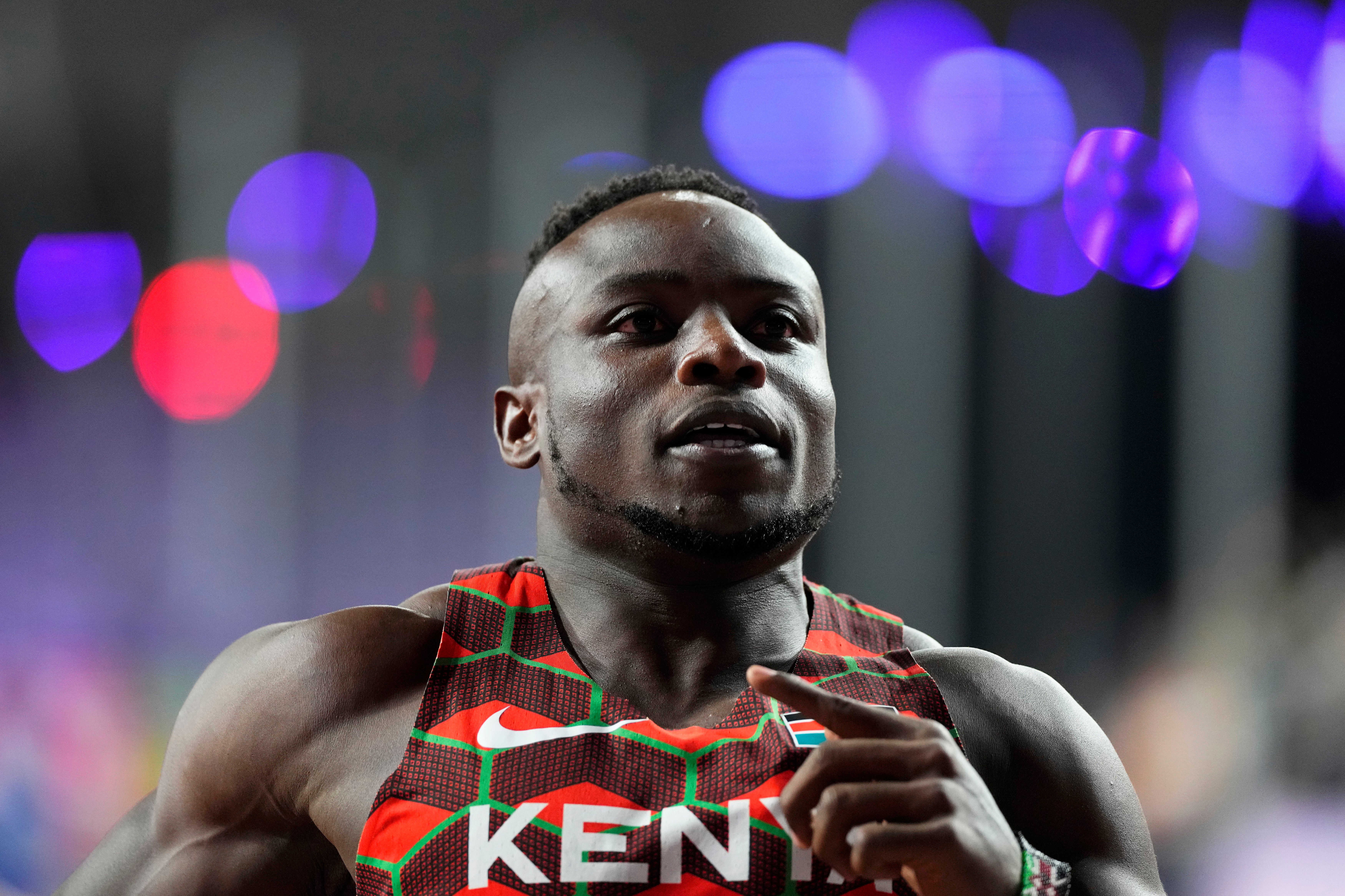Who is Ferdinand Omanyala? Sprinting star forges new Kenyan track ...