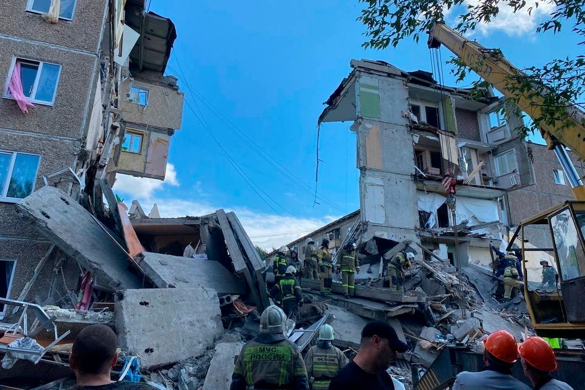 At least 4 dead in apartment block collapse following gas explosion in ...