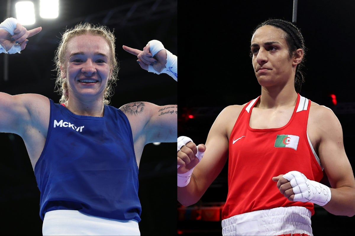 Boxer Amy Broadhurst, who beat Imane Khelif at 2022 World Championship ...