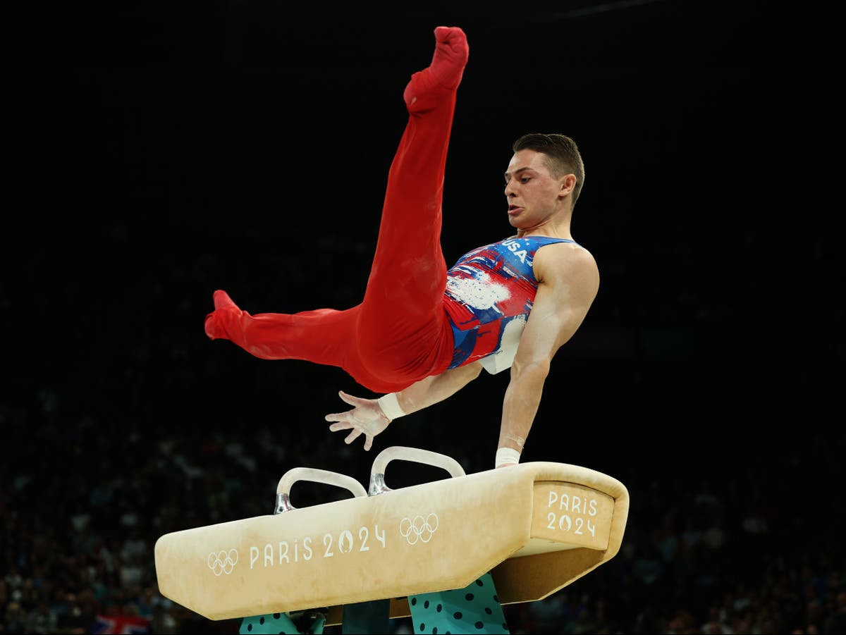 Team Usa Mens Gymnastics Uniforms Are Those Footie Pajamas The Independent