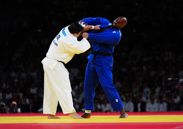 Teddy Riner, judo’s friendly giant, delivers one of the moments of the ...