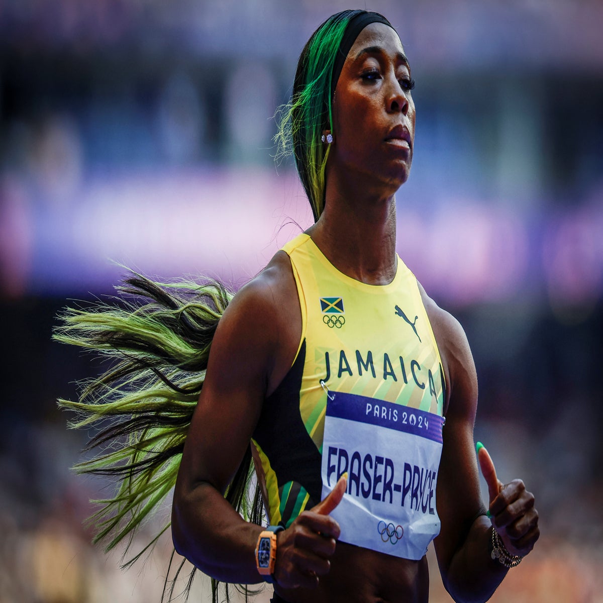 Shelly Ann Fraser Pryce In Esecuzione
