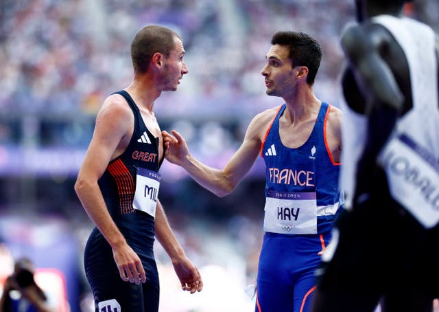 ‘He took me out!’: George Mills rages after collision with France’s ...