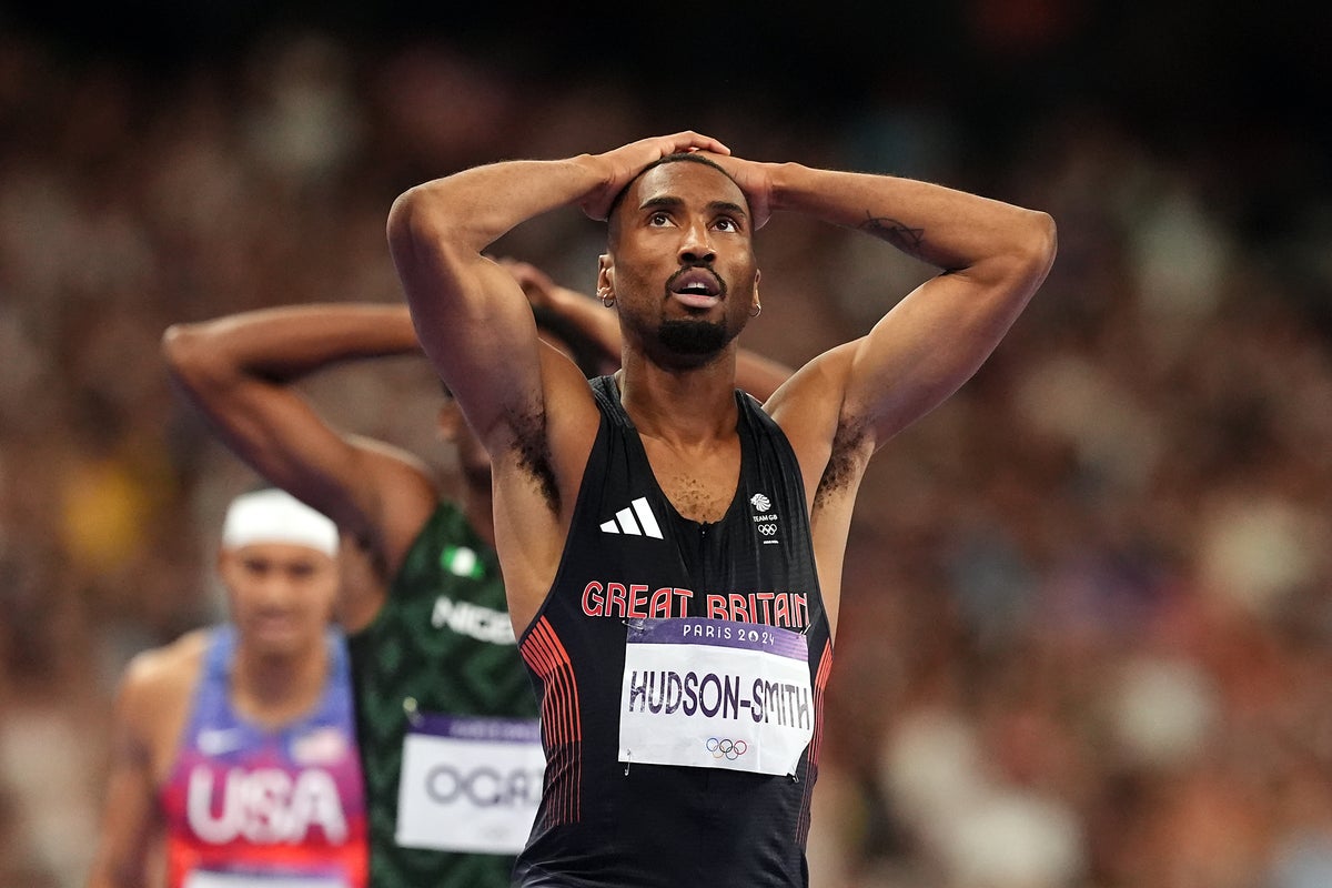 Matt Hudson-Smith denied Olympic gold after agonising finish to ...