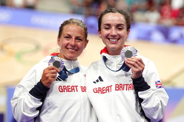 Neah Evans and Elinor Barker navigate ‘chaotic’ madison to claim sprint ...