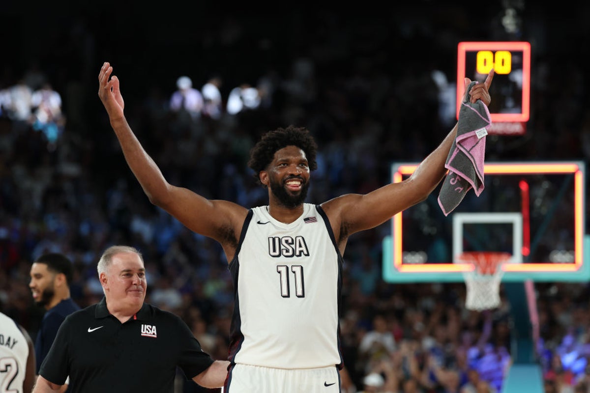 Why is Joel Embiid being booed in France v USA basketball game? | The ...