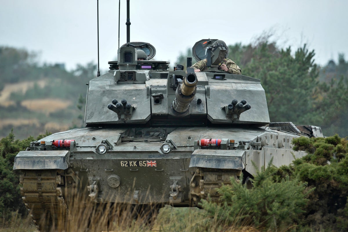 British Challenger 2 tanks ‘used in Ukraine’s Russian incursion’ | The ...