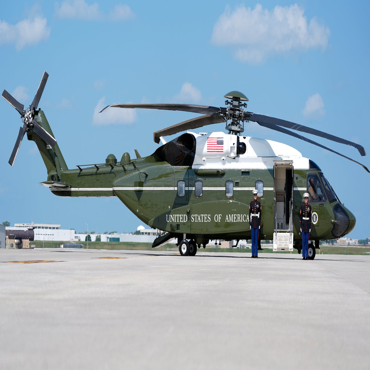 New Marine One Helicopter Donald Trump To Fly Aboard The VH 92A