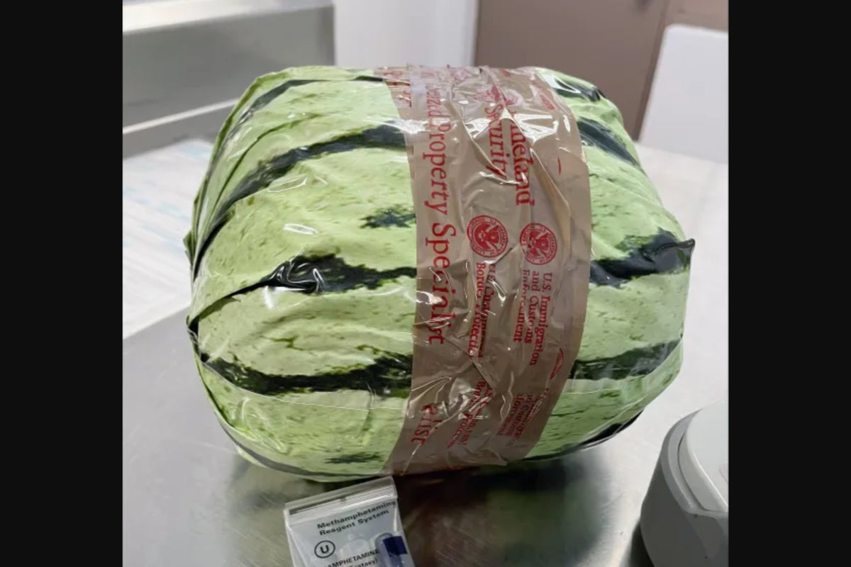 $5m of meth disguised as watermelons seized at border | The Independent