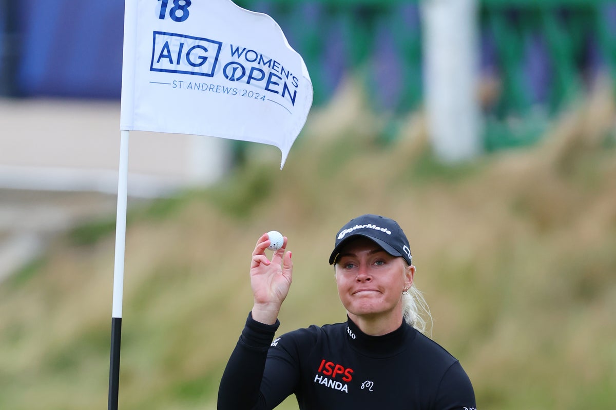 Charley Hull leads Women’s Open as gruelling test reveals key to major ...