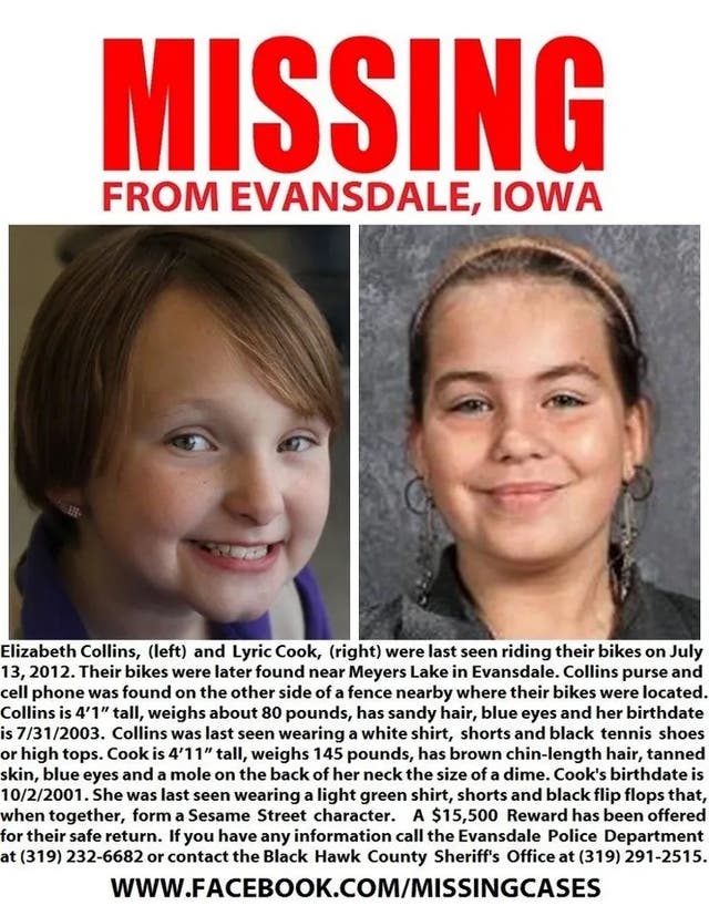 The unsolved 2012 murders of two young Iowa cousins still haunts this ...