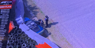 F1 safety car crashes in bizarre scene before Italian Grand Prix at ...