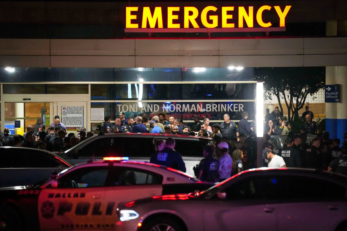 Dallas officer killed, 2 wounded by man who is fatally shot after ...