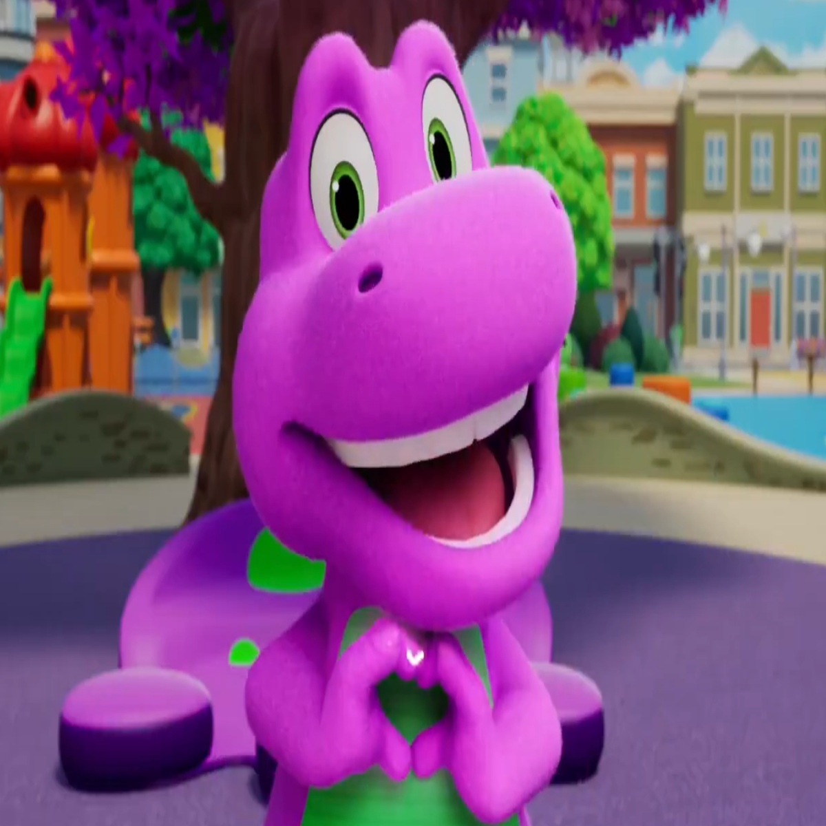 Barney The Dinosaur Cartoon