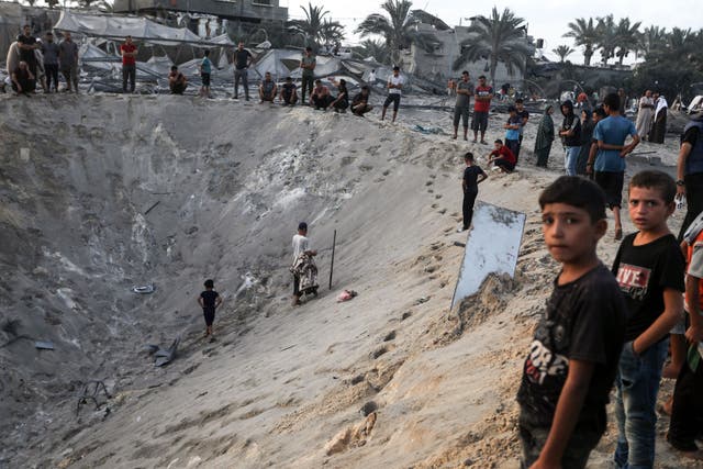 UN condemns ‘unconscionable’ Israeli strike on al-Muwasi Gaza tent camp ...