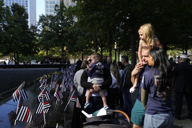 Trump and Harris exchange civil handshake at joint 9/11 event hours ...