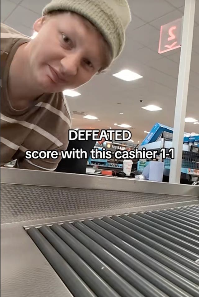 Me vs Aldi cashier: Customer who went viral for racing cashiers ...