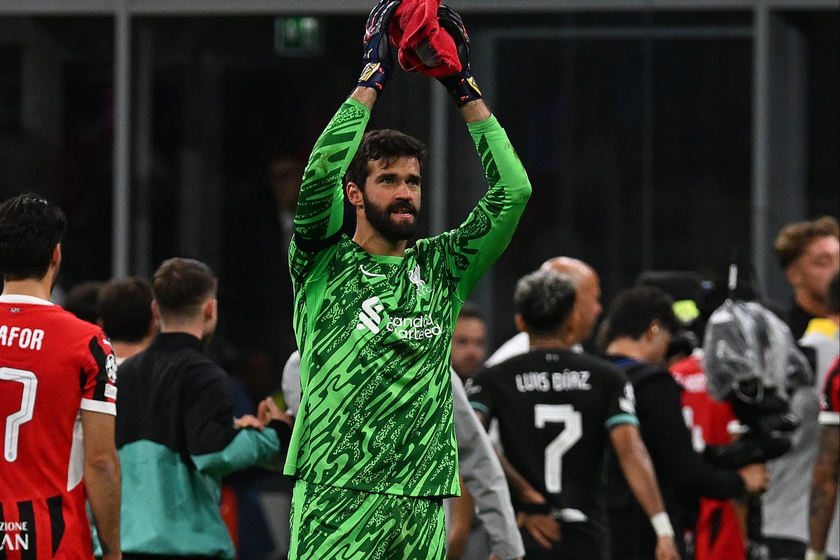 Arne Slot reveals Alisson injury update ahead of Liverpool’s clash with ...