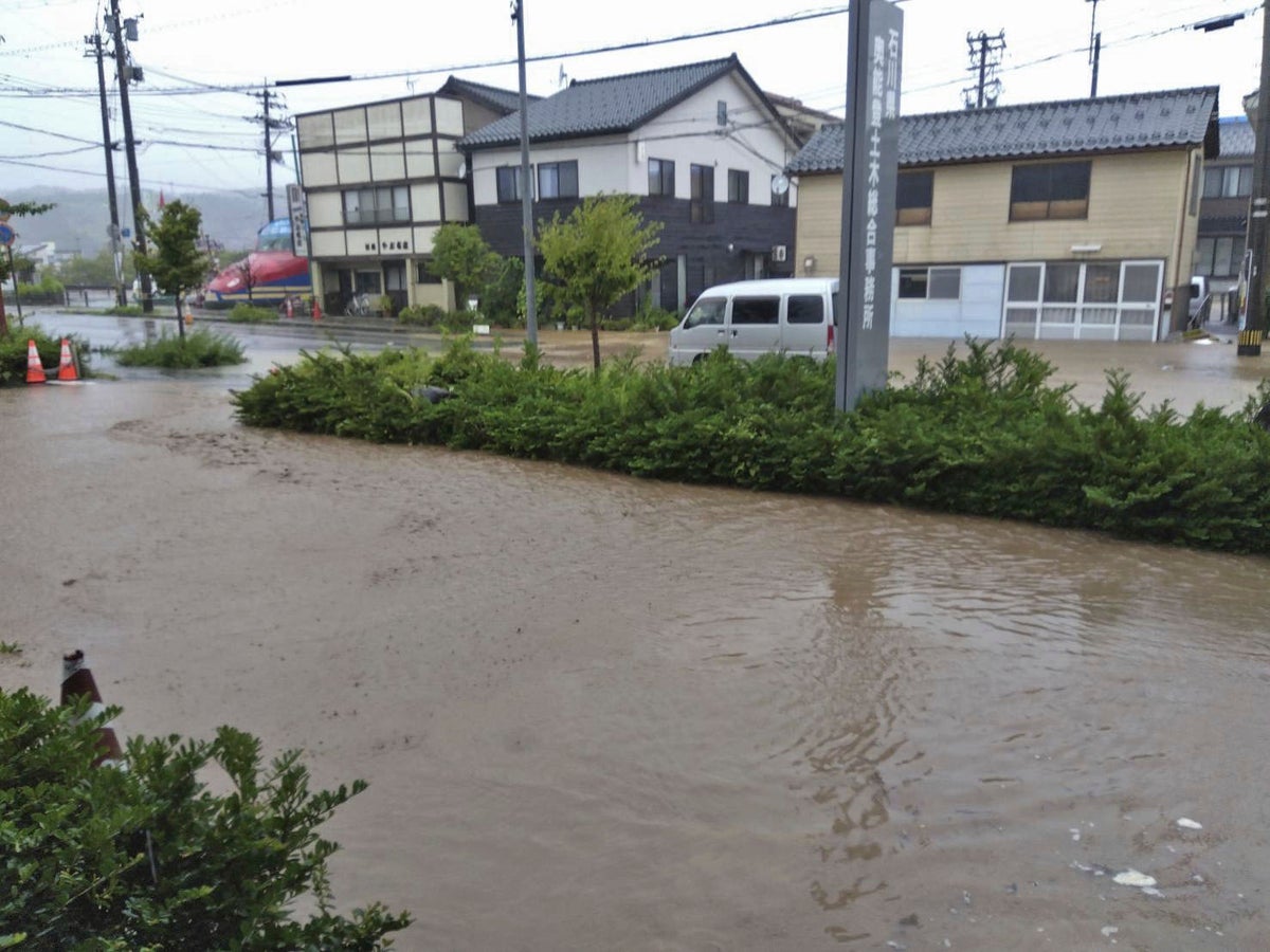 Japan Nature Rain Fall Heavy Rain In Northern Japan Triggers Floods