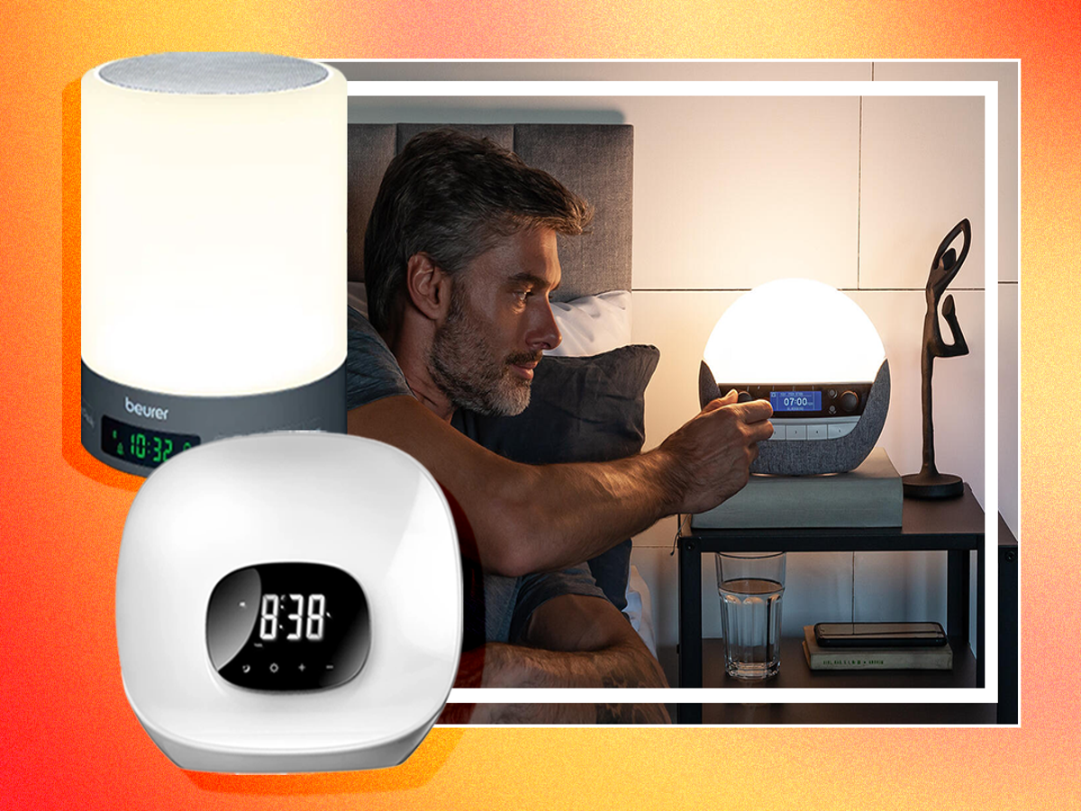 Natural Light Alarm Clock Winshine Touch Wake Up Night Light: Sunrise