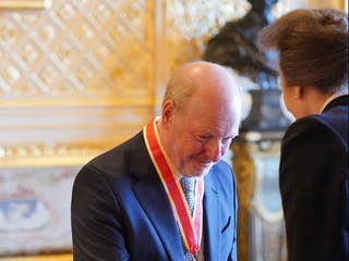 Post Office hero Sir Alan Bates awarded knighthood at Windsor Castle ...