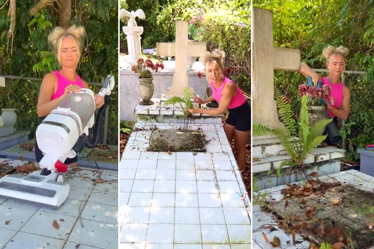 ‘Truly awful’: Woman cleaning abandoned graves divides the internet ...