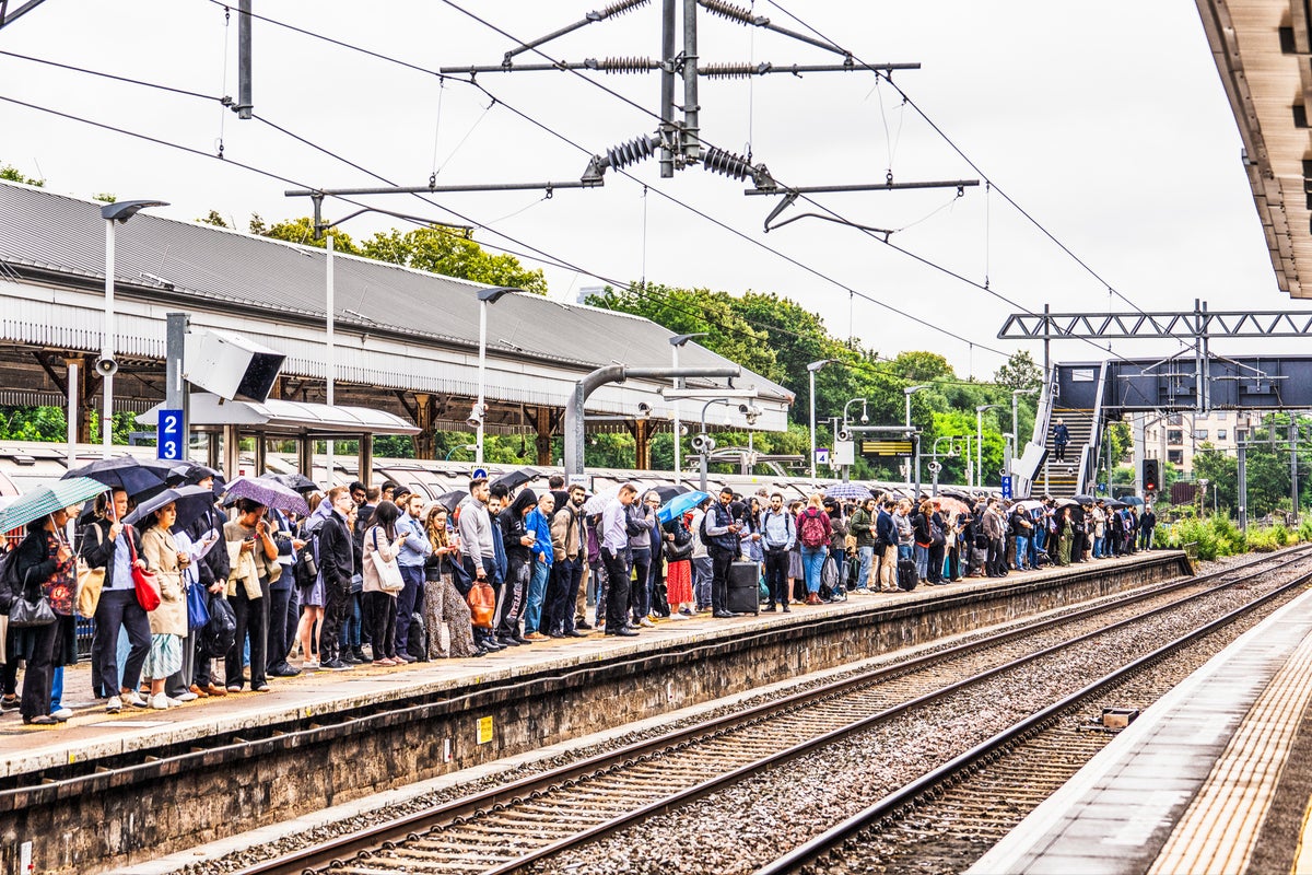 Record number of train delays caused by extreme weather revealed by ...
