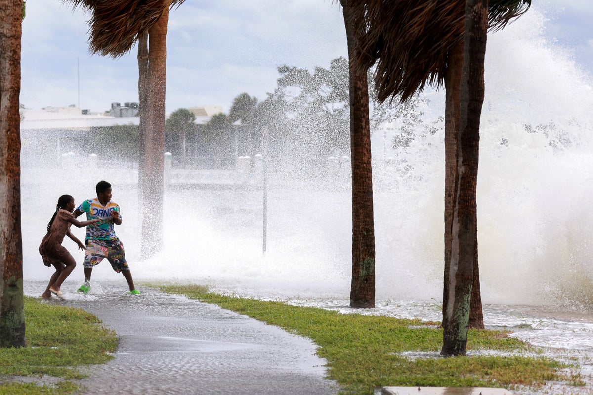 Watch: Hurricane Helene makes landfall in Florida as catastrophic ...