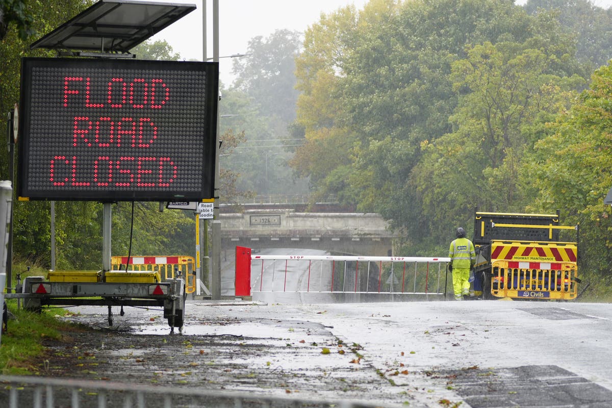 Wet weather to persist in parts of the UK after rain warnings expire ...