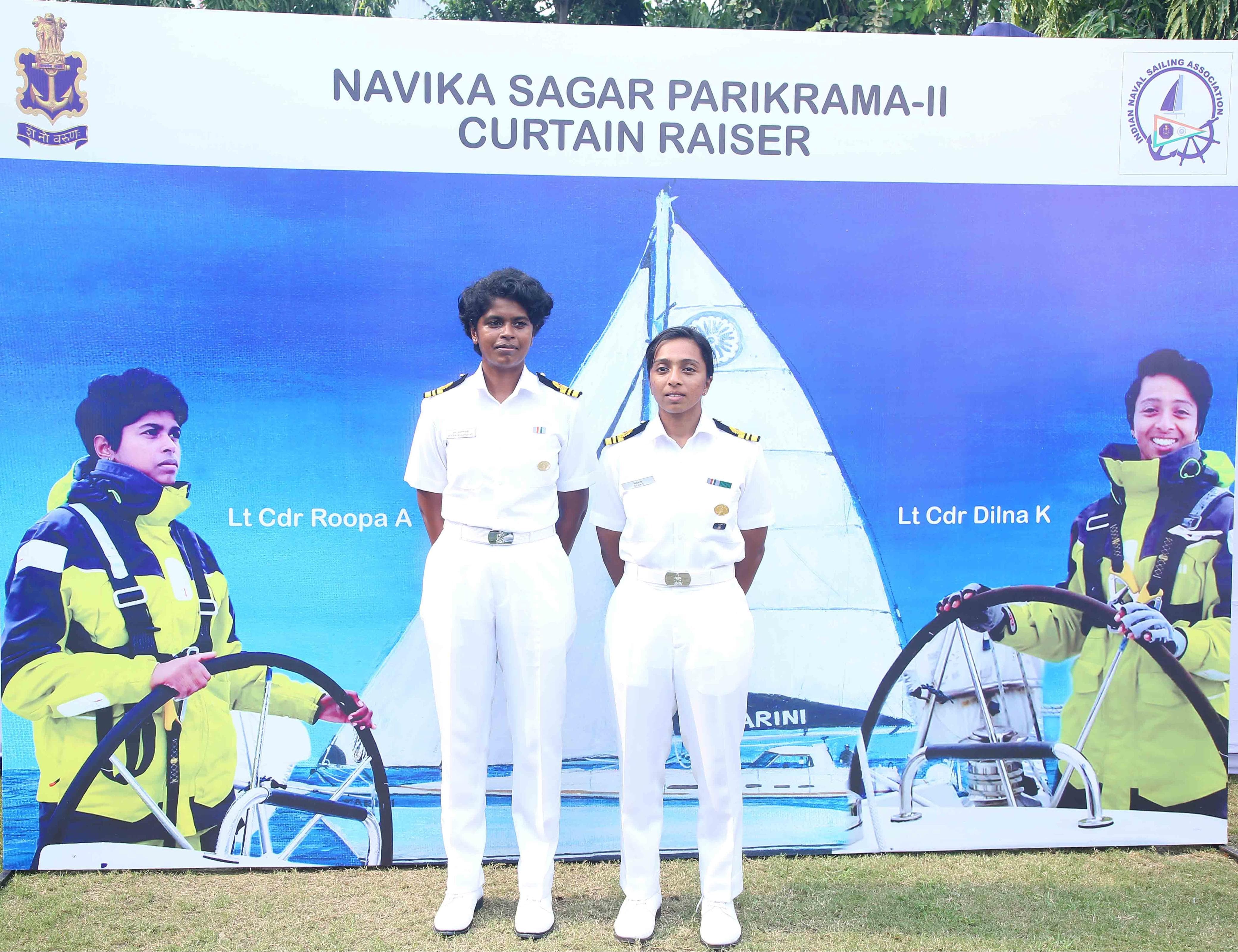 Female naval officers seek to become first Indian duo to sail around ...