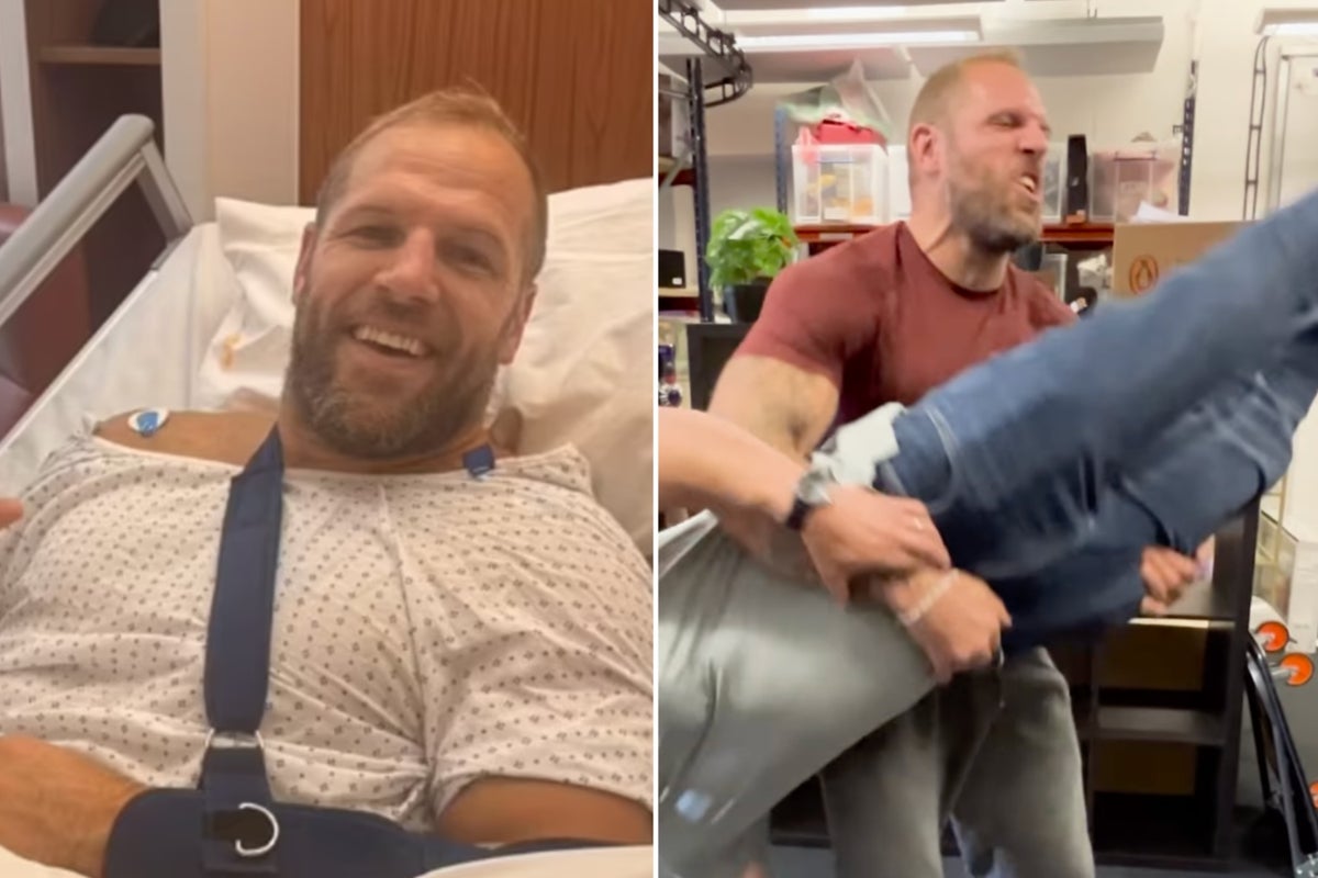 James Haskell ‘in agony’ after tearing bicep spinning friend Mike ...
