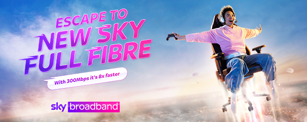 Switching broadband has never been easier, thanks to Sky’s Full Fibre ...
