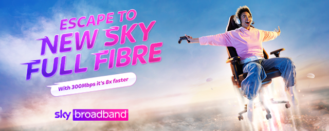 Switching broadband has never been easier, thanks to Sky’s Full Fibre ...