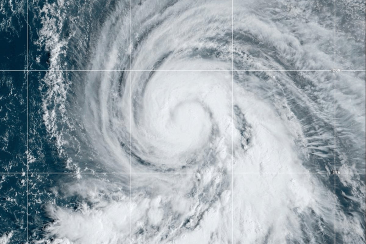 Hurricane Kirk map: Where UK expects to see heavy rain and wind of ...