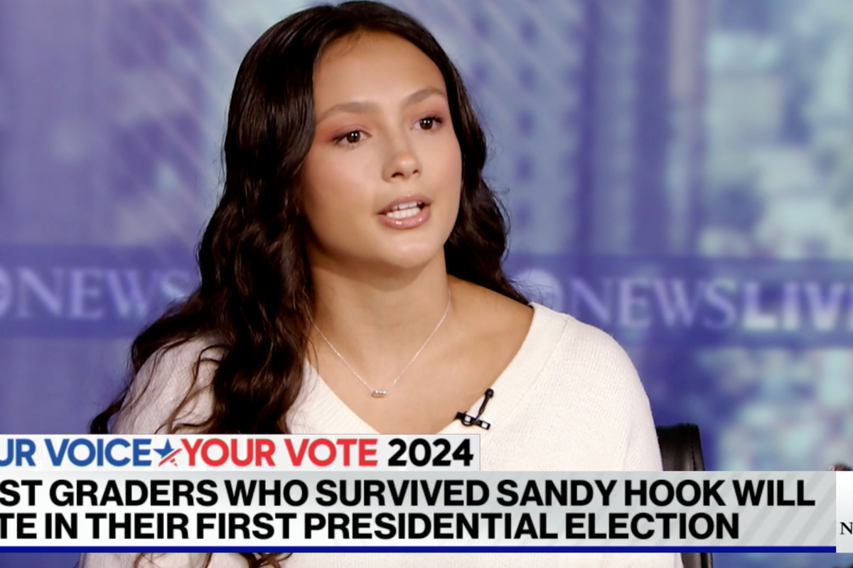 Sandy Hook survivor Grace Fischer slams Vance’s ‘lock the doors’ plan ...