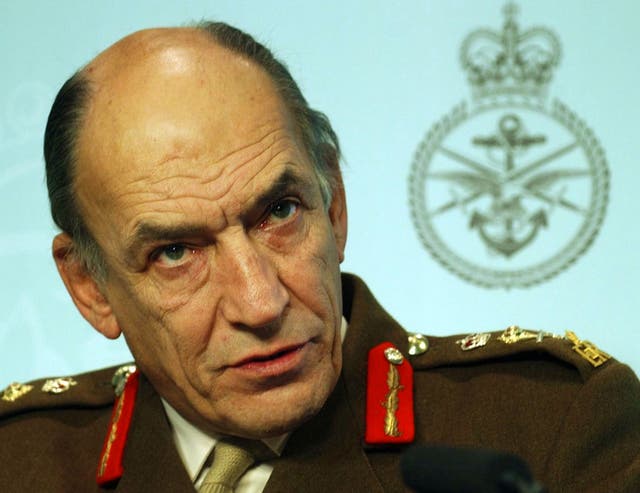 General Sir Mike Jackson, former head of British Army, dies aged 80 ...