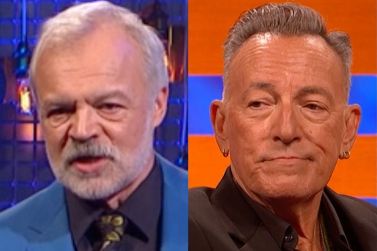 Graham Norton Show viewers confused after thinking Bruce Springsteen ...