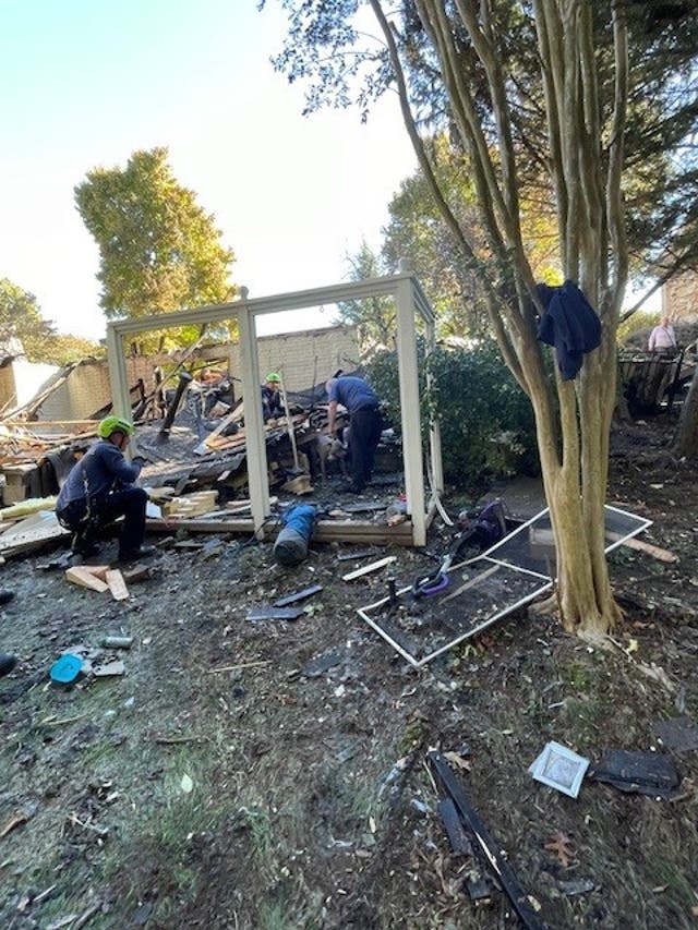 Dog rescued from rubble six days after DC-area home explodes | The ...