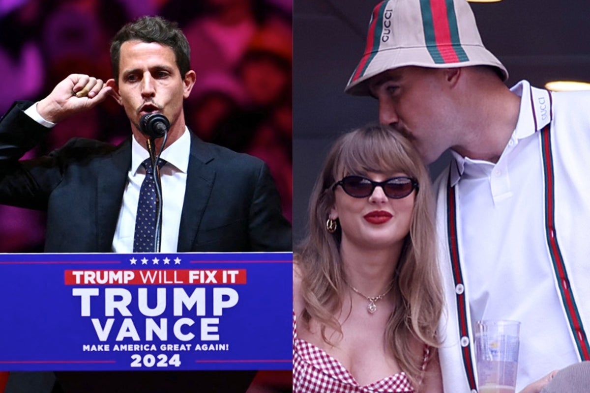 Tony Hinchcliffe incites fury from Swifties after calling Travis Kelce ...