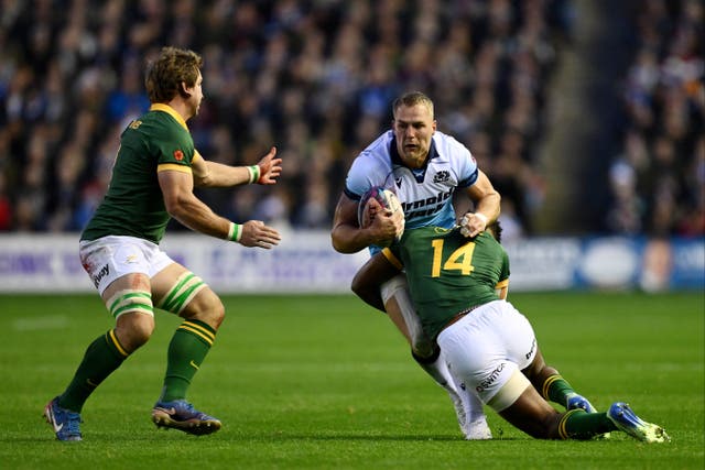 Spirited Scotland make South Africa work for victory but Springboks ...