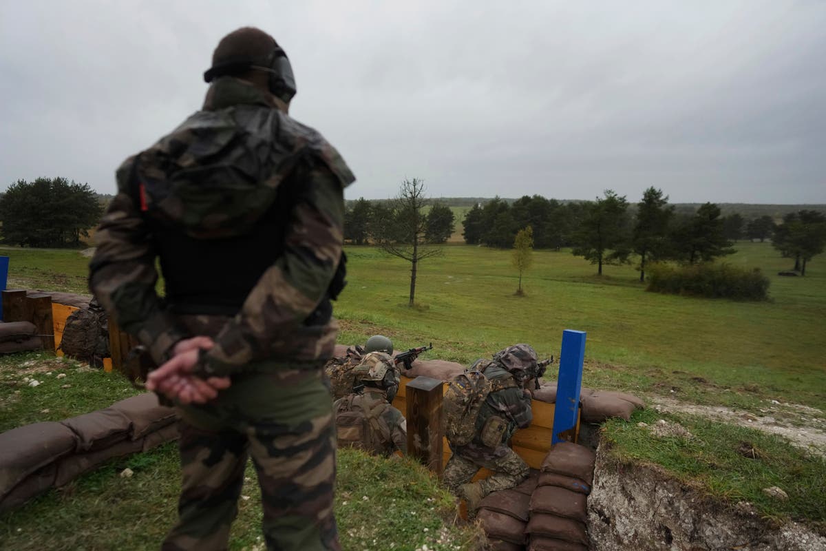 A France-trained and armed force aims to strengthen Ukraine's defenses ...