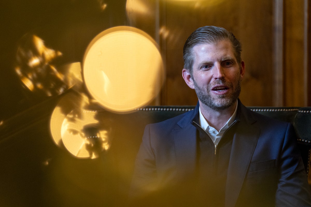 Eric Trump mulling new family-branded vodka line in latest merchandise ...