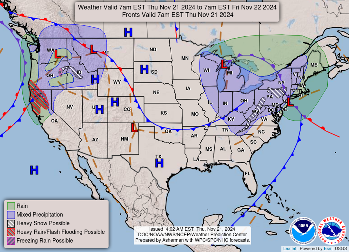 Storm Prediction Map